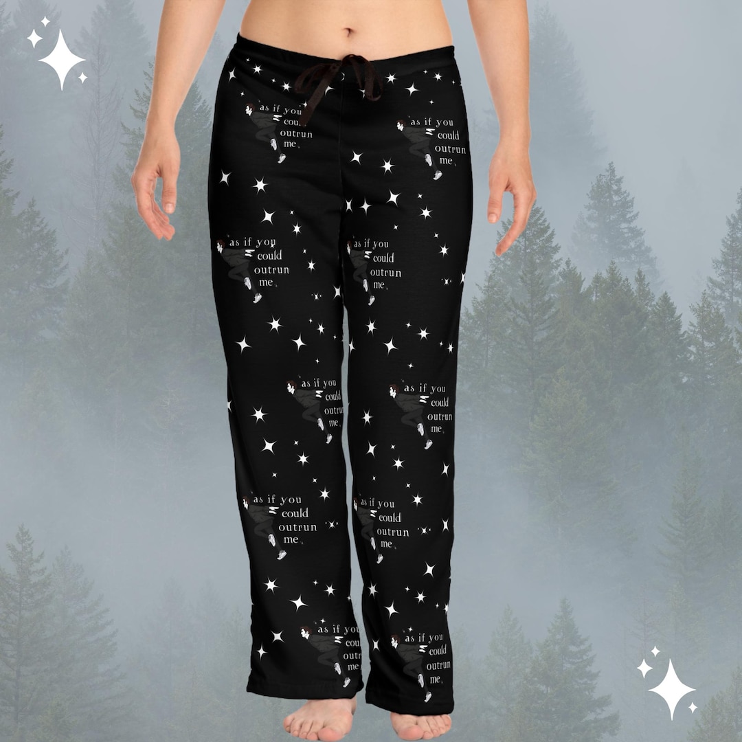 Twilight Pajama Pants as If You Could Outrun Me Edward Cullen Twilight ...