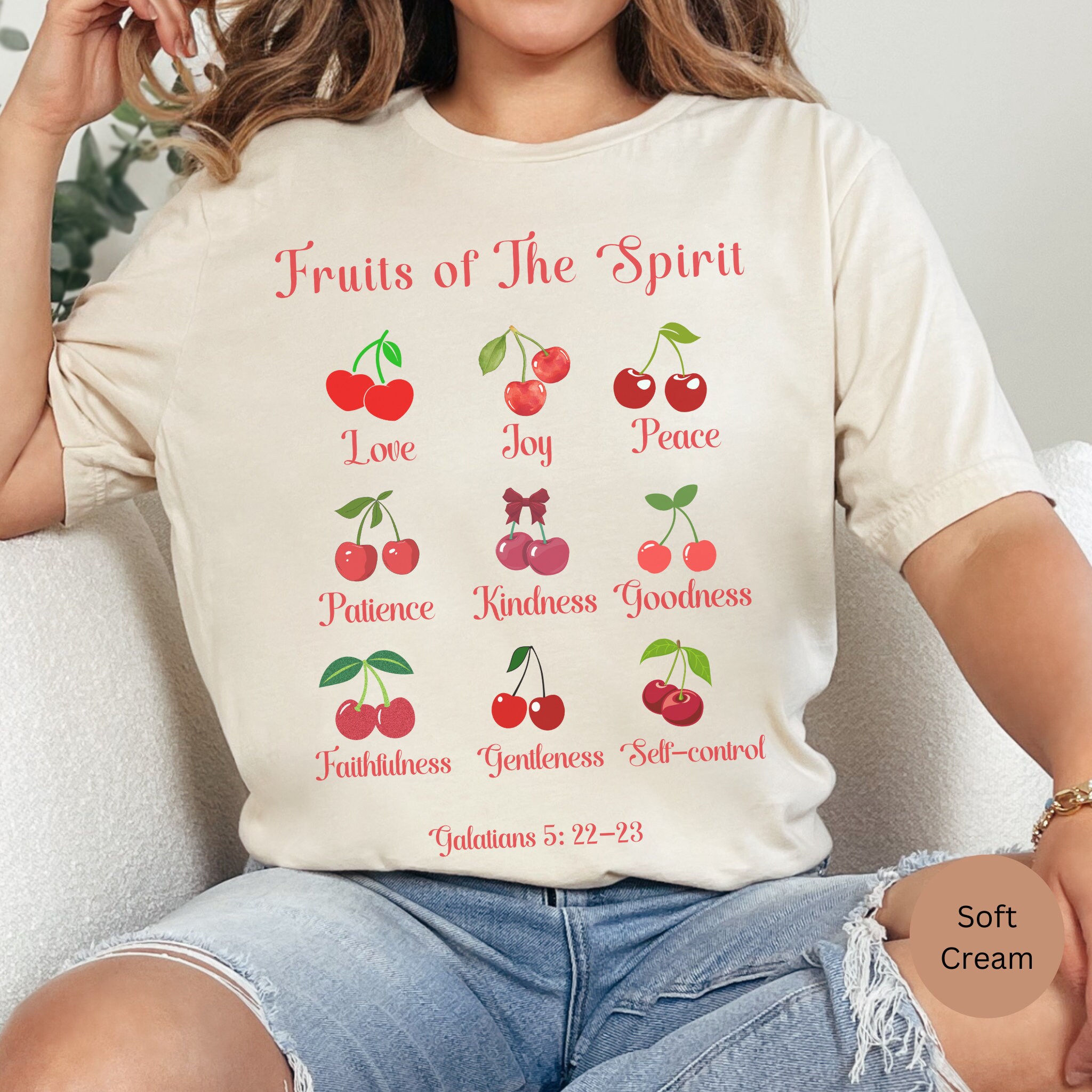 Fruits of the Spirit Shirt, Galatians Shirt, Spirit Lead Me, Bible ...