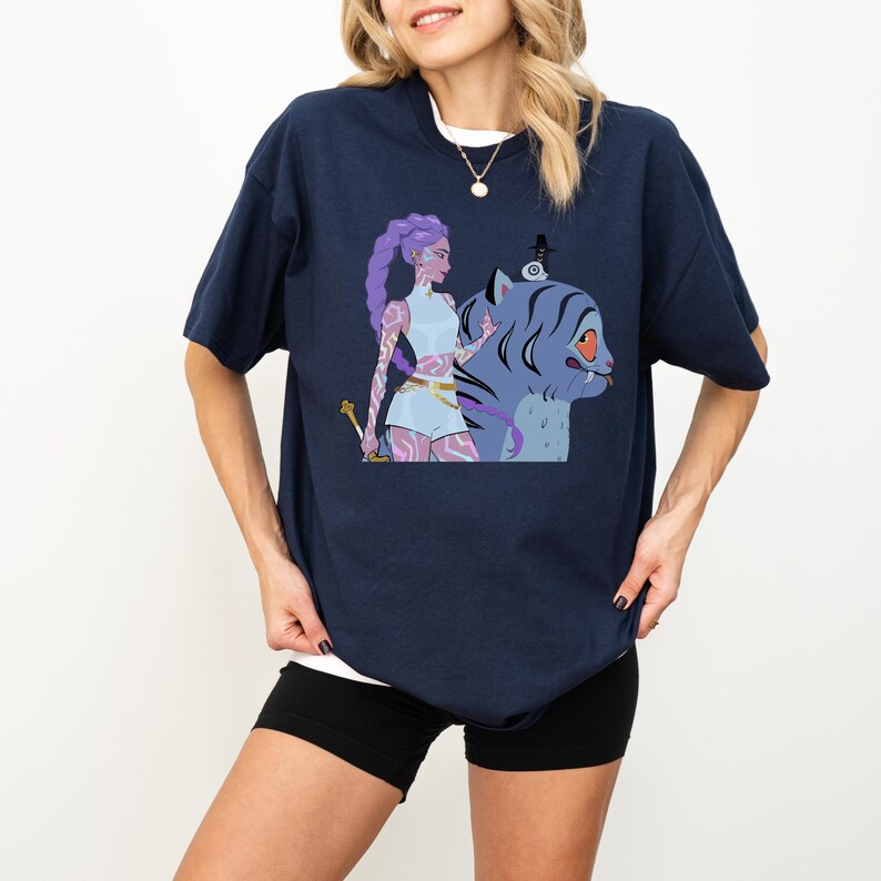 Kpop Rumi Demon Hunters T-shirt, Huntrix Girl T-shirt, Kpop Idol Group ...