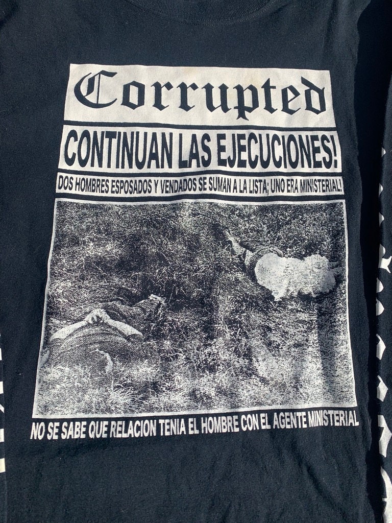 CORRUPTED 2000s Vintage Sludge Metal Punk Tshirt Noothgrush Grief Meth ...