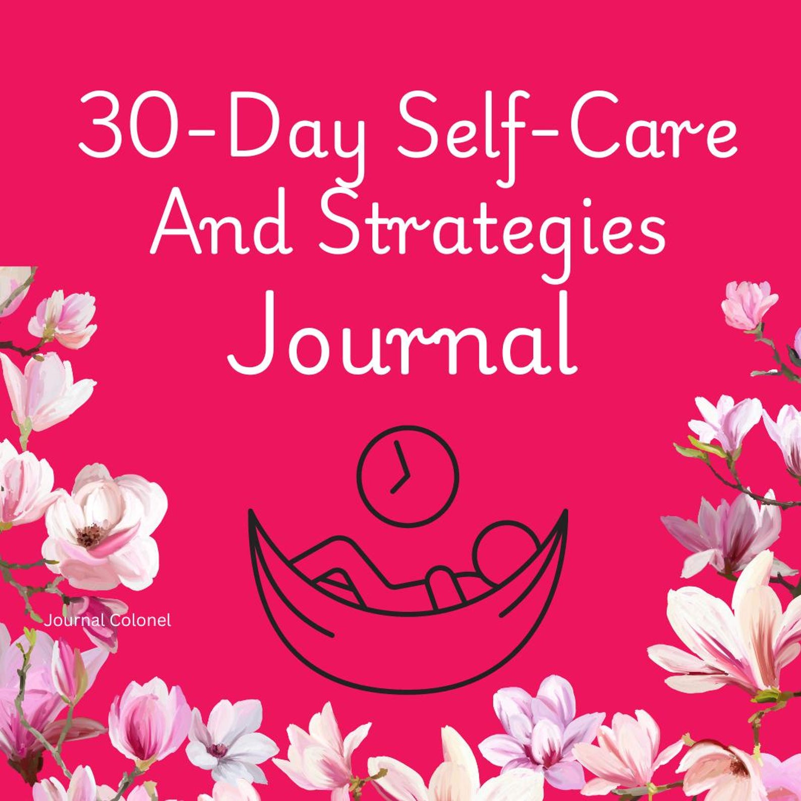 30-day Self-care Journal Guided Wellness Mindfulness Prompts Daily Self ...
