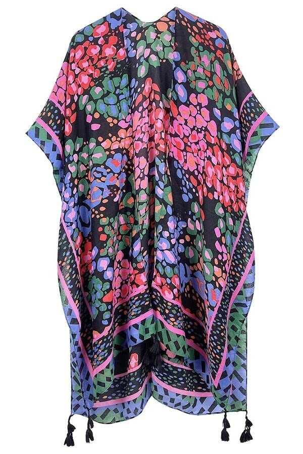 Aztec Boho Spring Summer Kimono Duster - Etsy