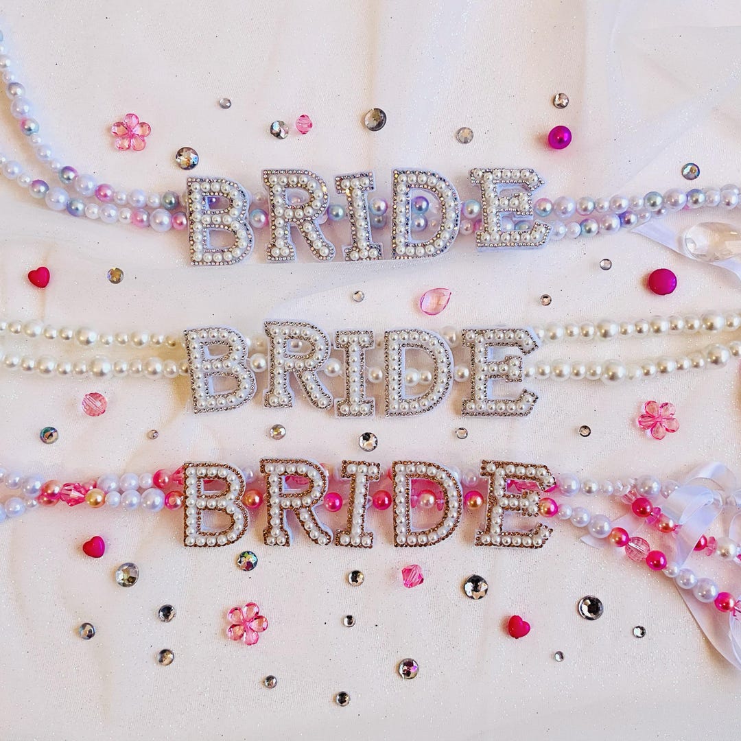 Custom Bride Sash - Etsy Australia