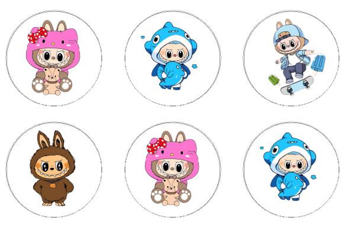 Edible Cake/cookie Toppers: Wafer Paper, Frosting & Chocolate Transfers ...