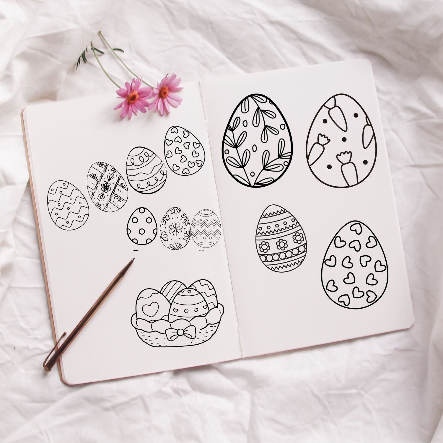 Easter Egg PNG Bundle, Easter Clipart, Easter Graphics Egg, Easter ...