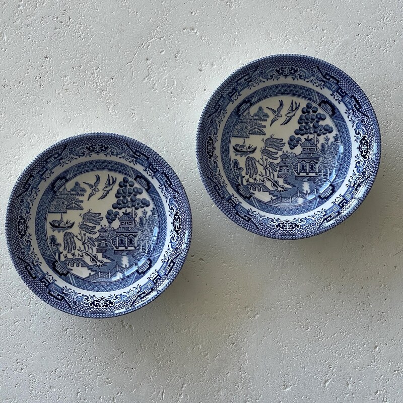 Blue and White China - Etsy