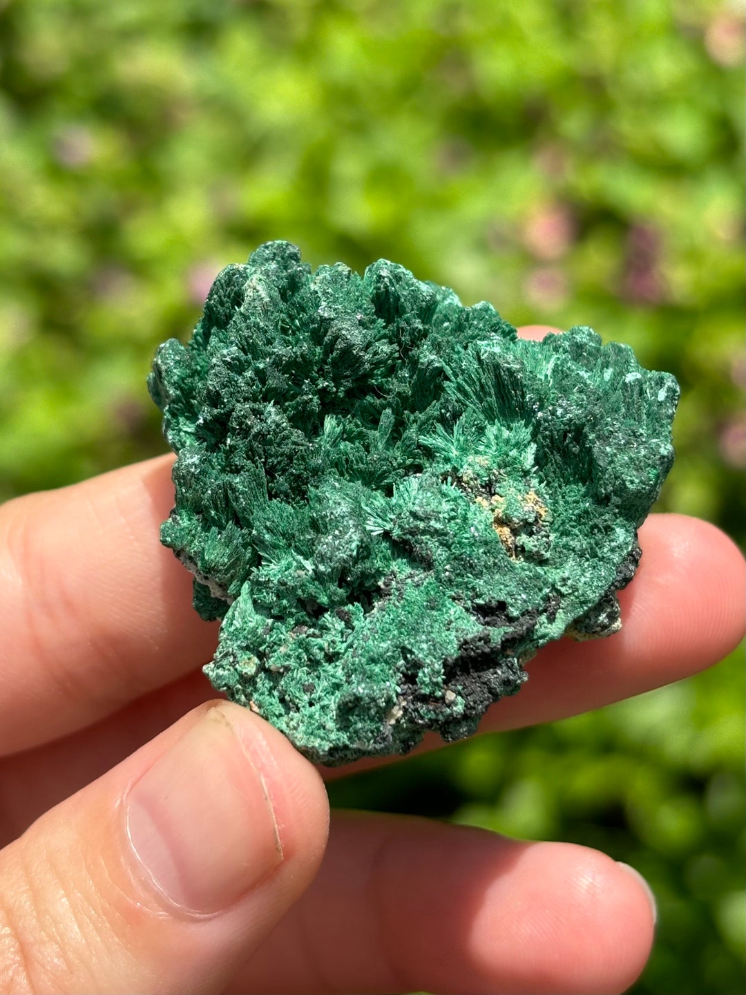 Raw Malachite Cluster Specimen - Crystal Home Decor - Natural Stone ...