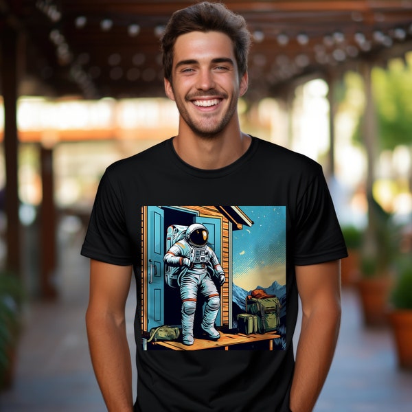 Astronaut T Shirt - Etsy