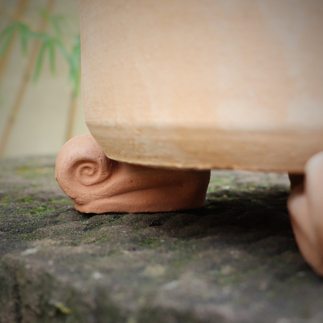 Pot Feet in a Set of 4 for All Terracotta Planters, Pot Corners and Pot ...