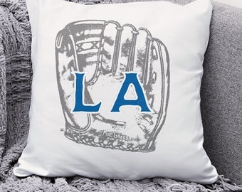 Baseball Man Cave Couch Pillow, Retro Houston Baseball Decor, Man Cave ...