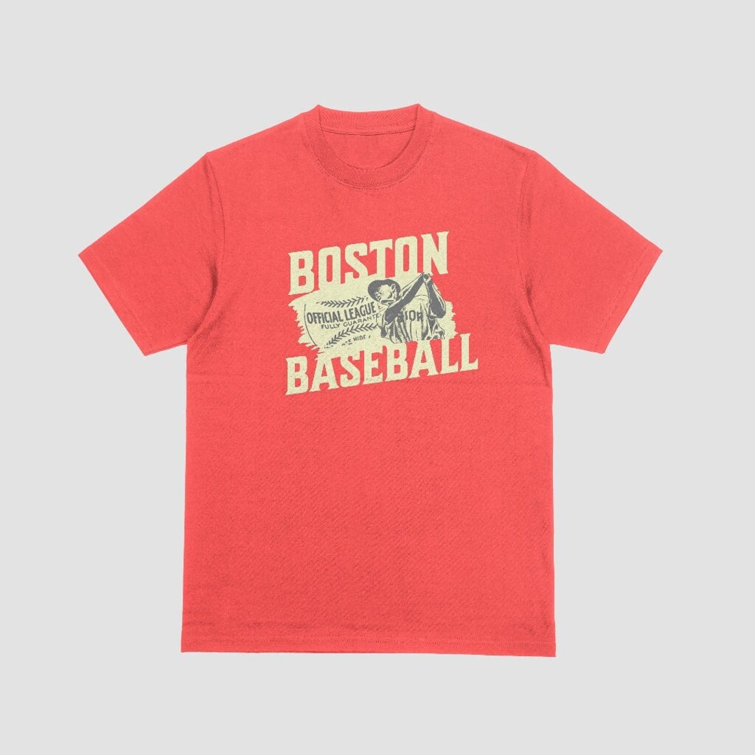 Boston Baseball Retro Tee, Baseball Fan Shirt, Unisex Baseball T-shirt ...