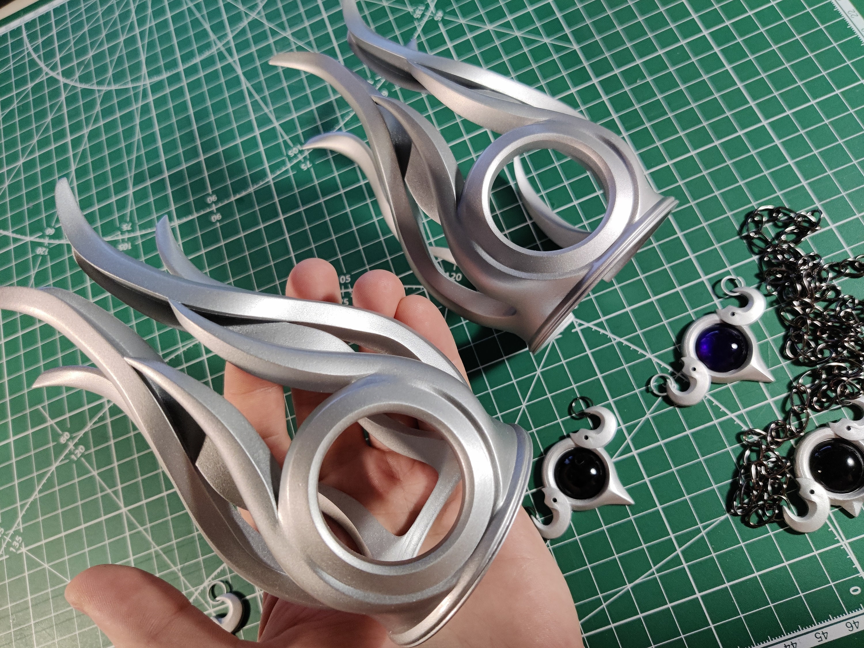 Shadowheart Cosplay Baldur's Gate Hairpiece Crown and Headpiece ...