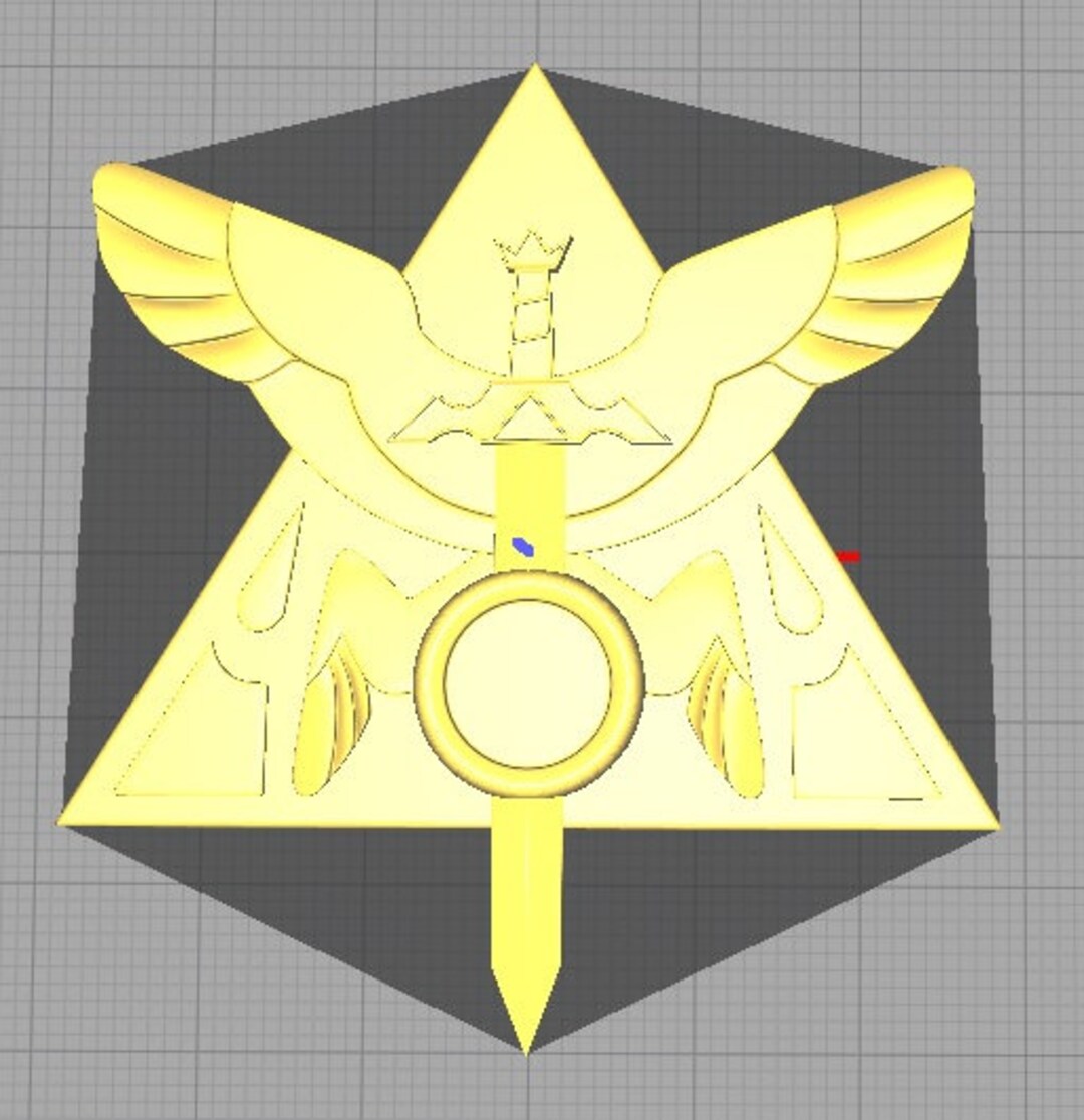 The Owl House Emperor Coven Badge Pin 3d Model Golden Guard - Etsy