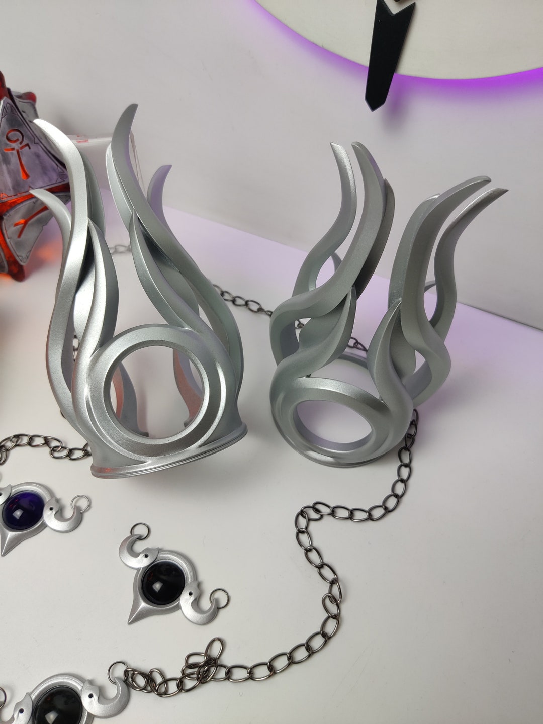 Shadowheart Cosplay Baldur's Gate Hairpiece Crown and Headpiece ...