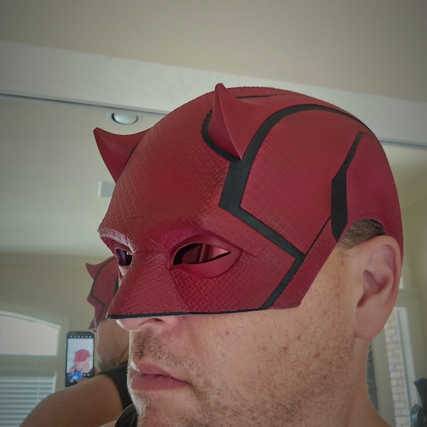 Daredevil Mask - Etsy