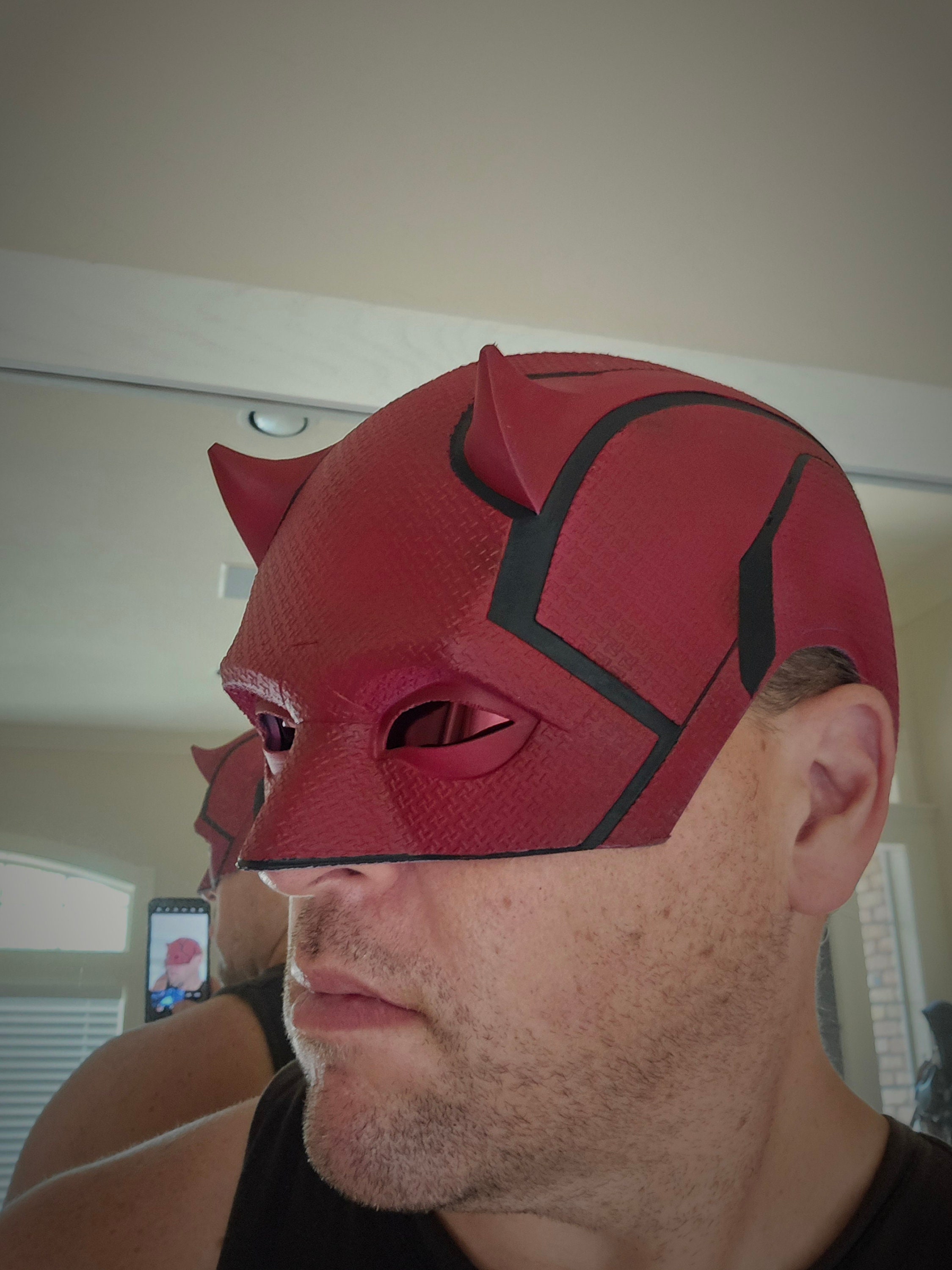 Daredevil Mask Helmet - Etsy