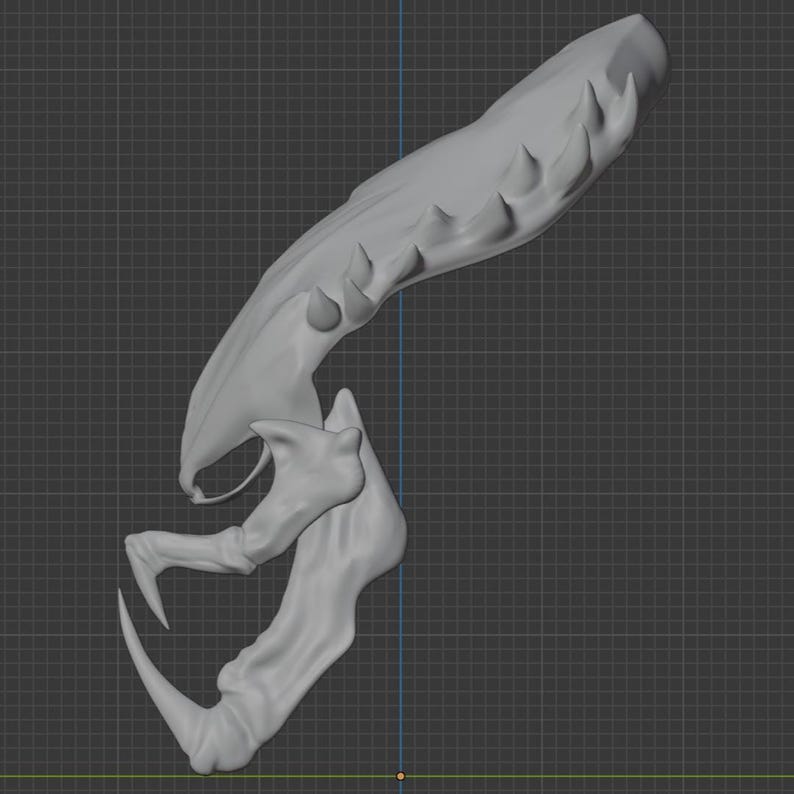 Grendel Predator Warlord Mask 3D Printer STL File - Etsy