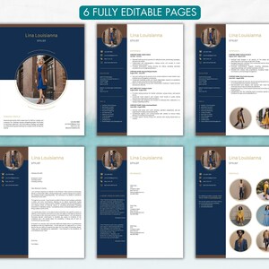 Stylist Resume Template Canva, Fashion Stylist Resume, Personal Stylist ...