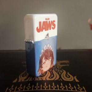 Zenless Zone Zero Ellen Joe Jaws Windproof Lighter - Jaws Parody Poster ...