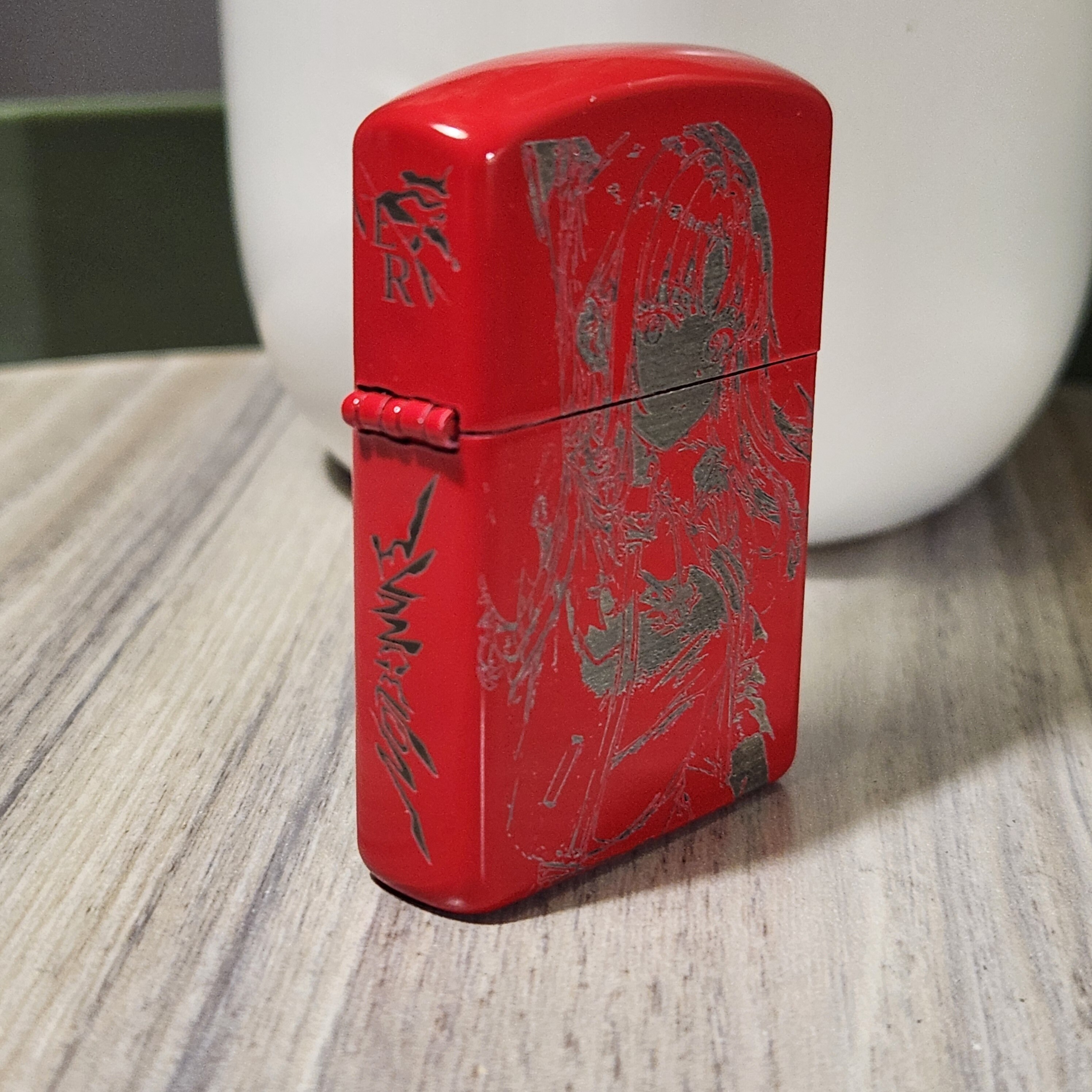 Neon Genesis Evangelion Windproof Lighter Misato Katsuragi W/ NERV ...