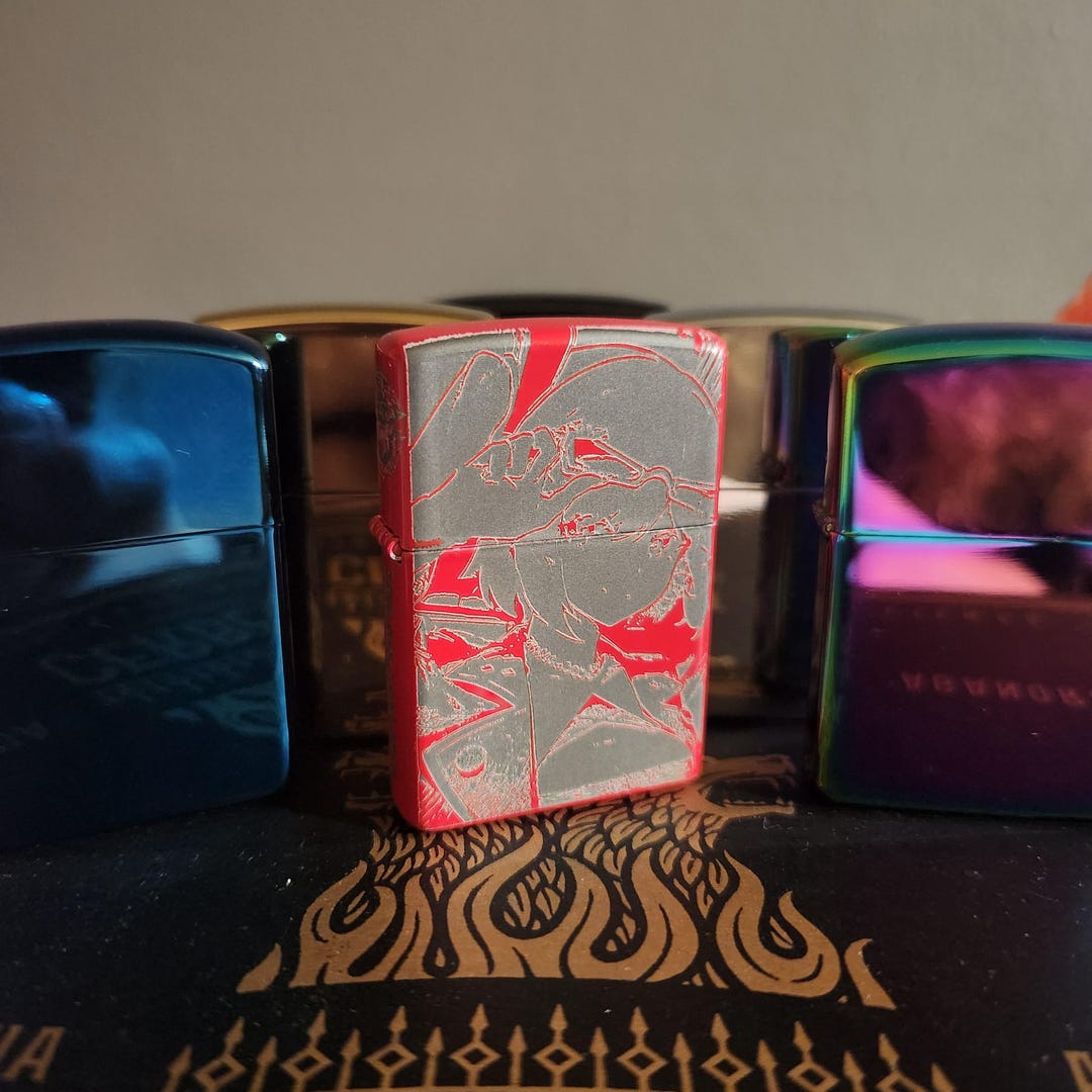 Zenless Zone Zero Engraved Lighter- Burnice White W/ Sons of Calydon ...