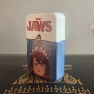 Zenless Zone Zero Ellen Joe Jaws Windproof Lighter - Jaws Parody Poster ...