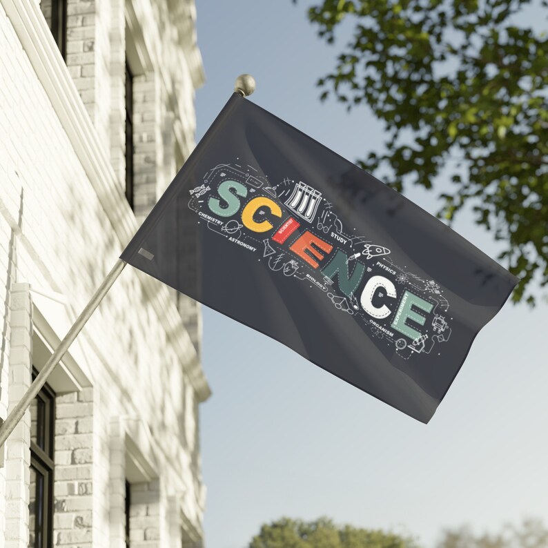 Science - Flag - Etsy