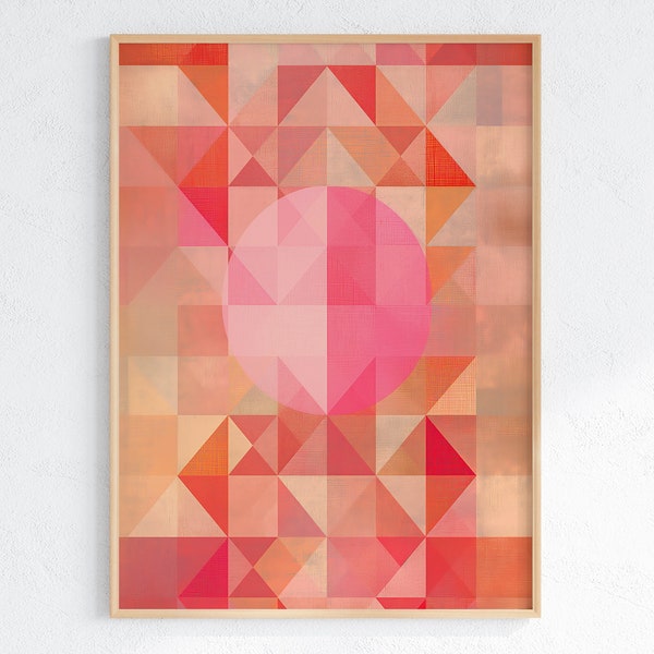 Warm Color Wall Art - Etsy