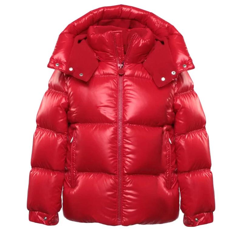 Men's Red Puffer Down Jacket - Etsy