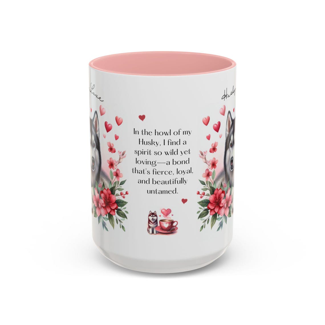 Husky Love: Wild Hearts, Cozy Sips Coffee Cups Mug 11, 15oz 4 Colors - Etsy