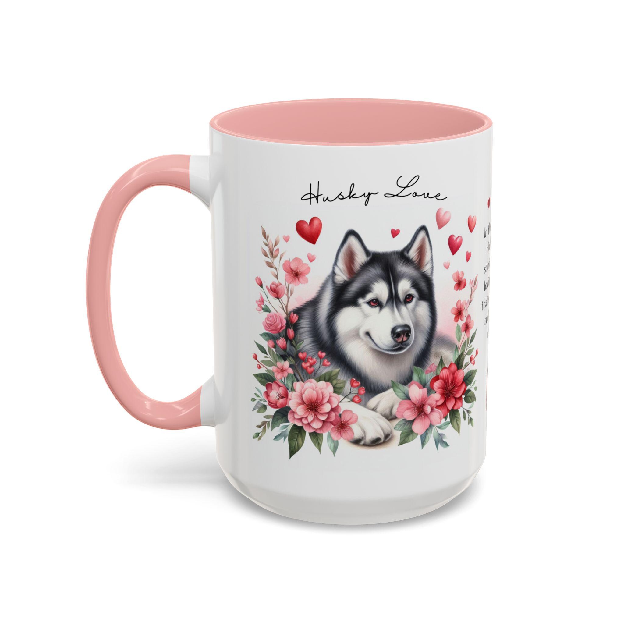 Husky Love: Wild Hearts, Cozy Sips Coffee Cups Mug 11, 15oz 4 Colors - Etsy