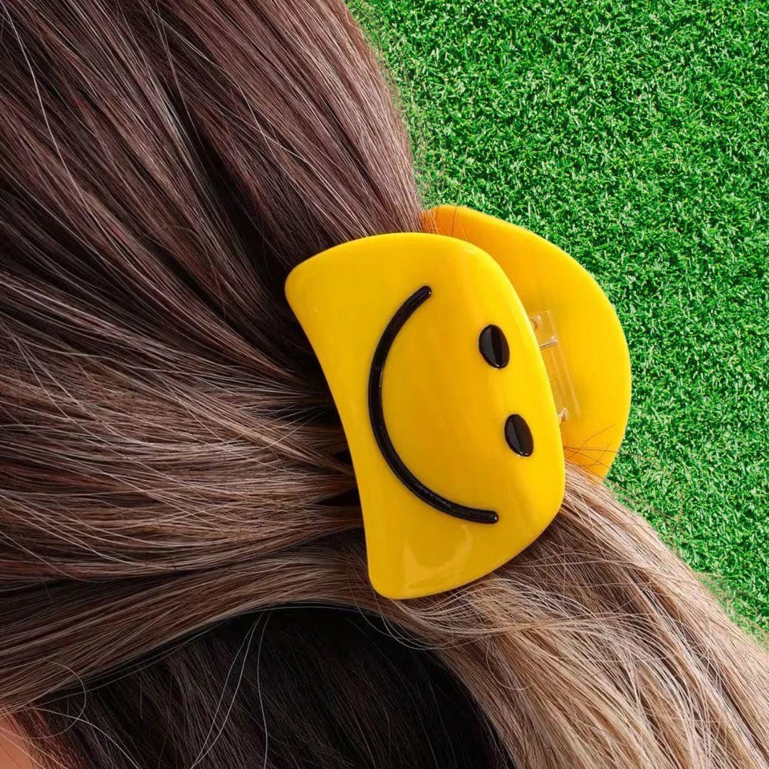 Smiley Faces With Hair