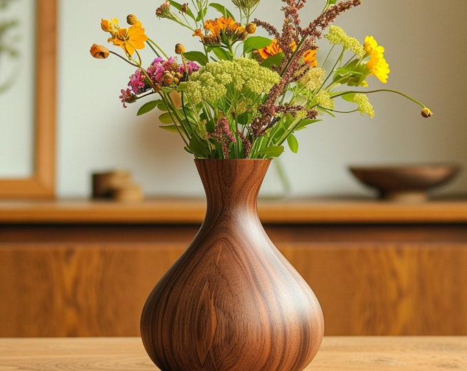 Reclaimed Wood Vases for Country Chic Decor - Etsy