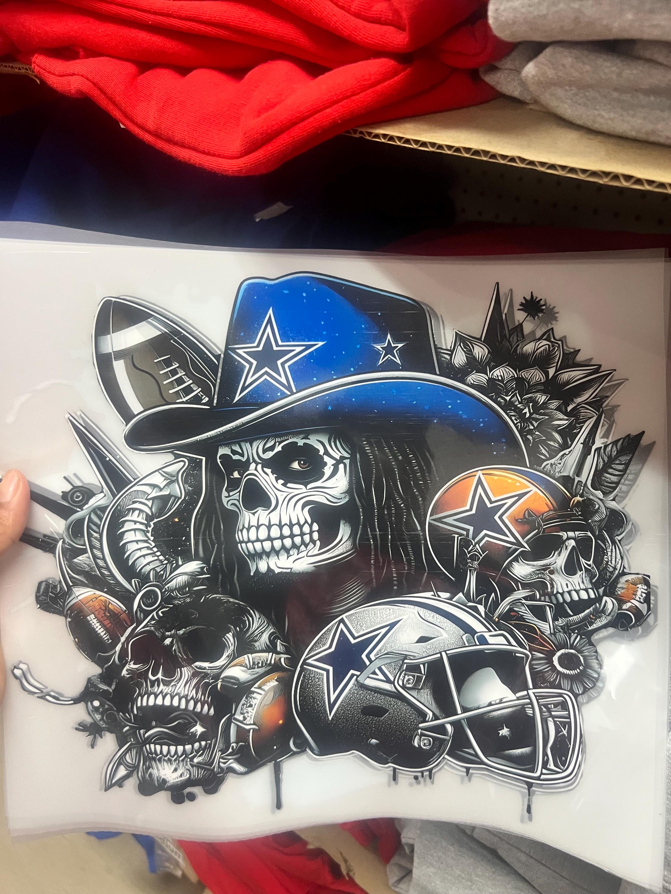 Dallas Cowboys Football DTF Prints - Etsy