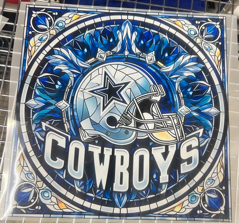 Dallas Cowboys Football DTF Prints - Etsy