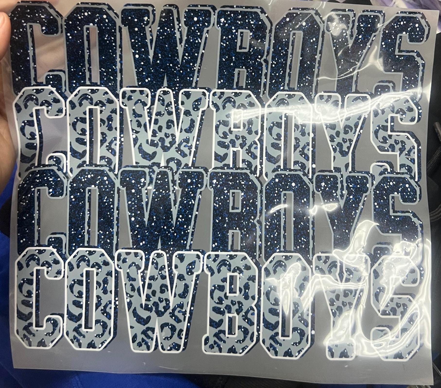 Cowboys DTF Prints - Etsy