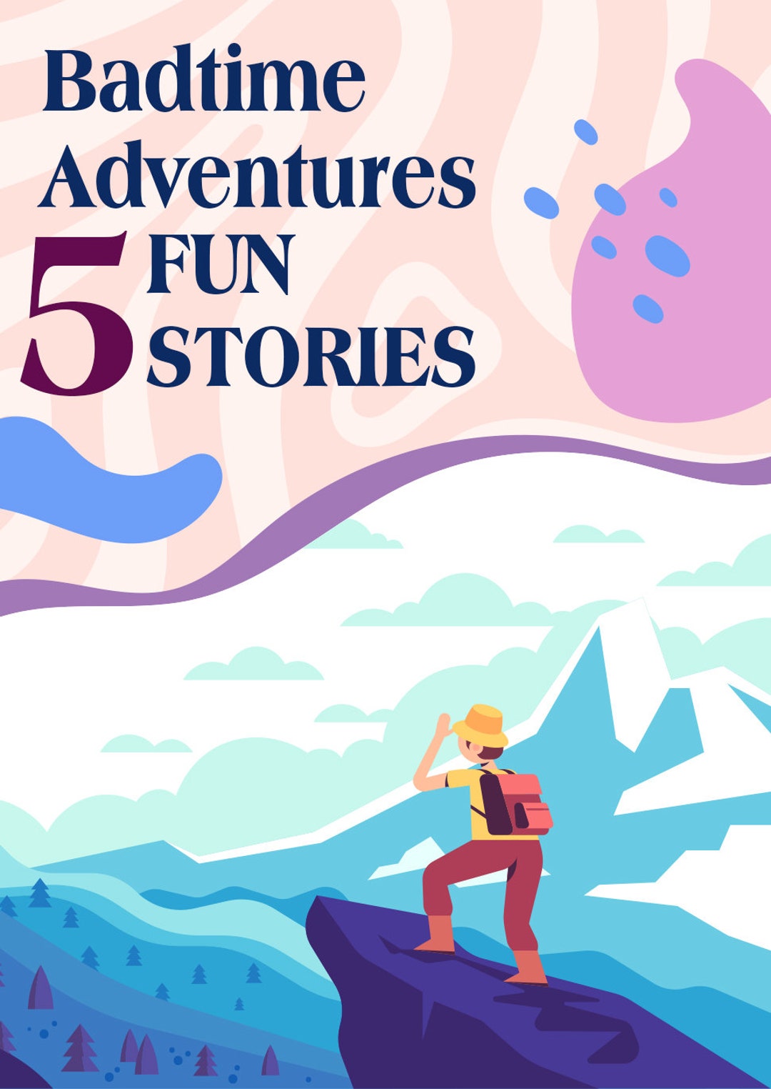 Badtime Adventures..5 Magical Bedtime Tales. A Child's Bed Time Stories. A Printable Story Book ...