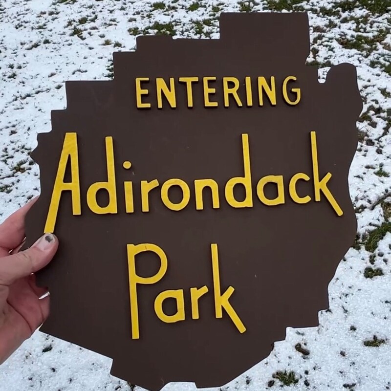 Adirondack Sign - Etsy