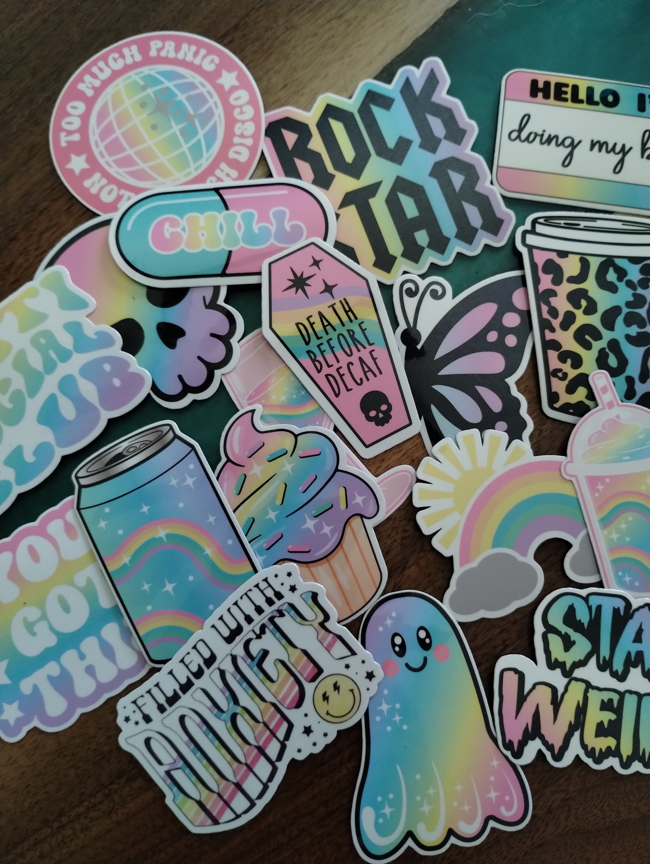 3 Stickers for 10 Bundle, 3 Inch Stickers, List Which Stickers You ...