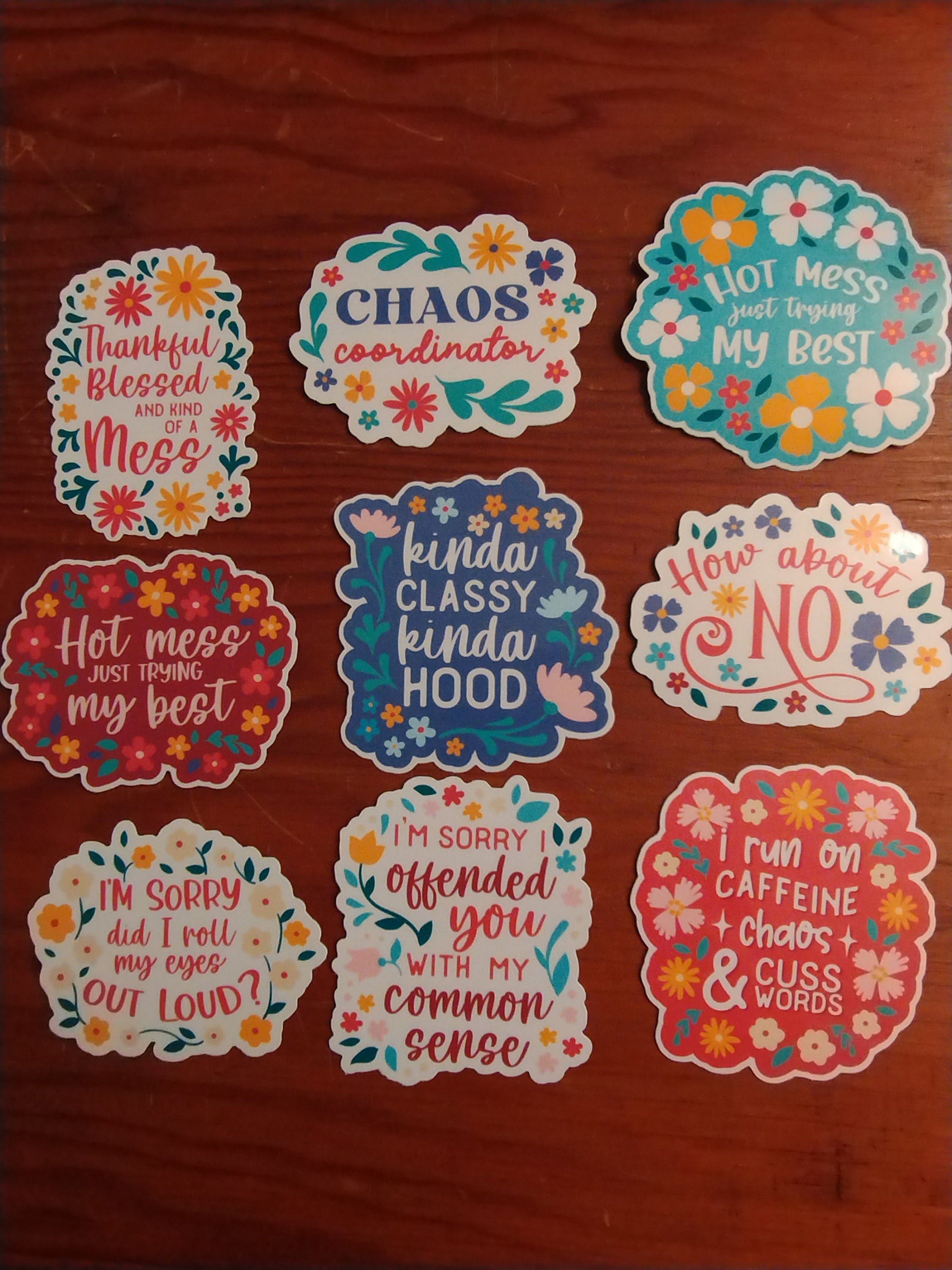 3 Stickers for 10 Bundle, 3 Inch Stickers, List Which Stickers You ...