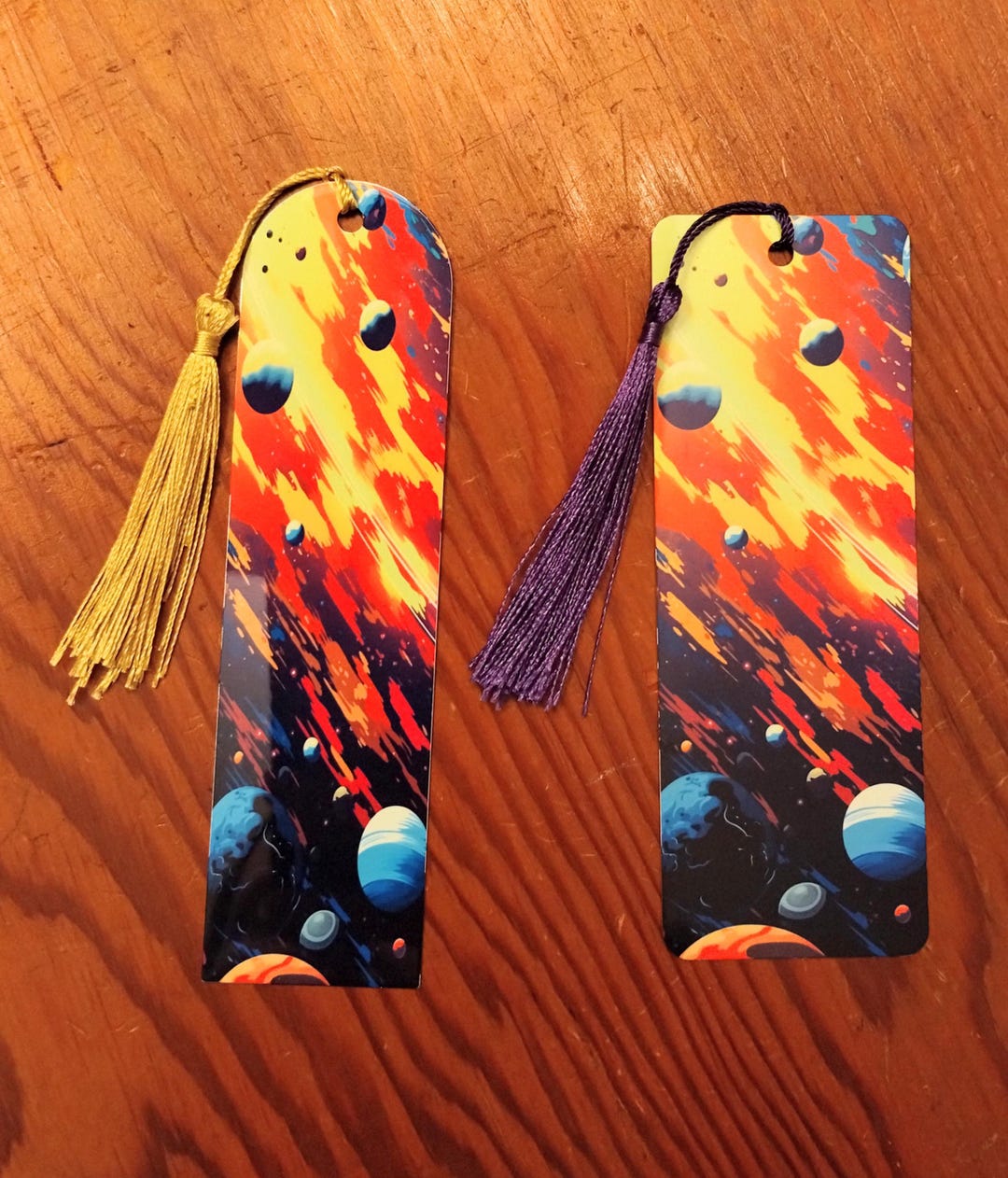 Reading is Out of This World Bookmark, Metal, Two-sided, Children ...