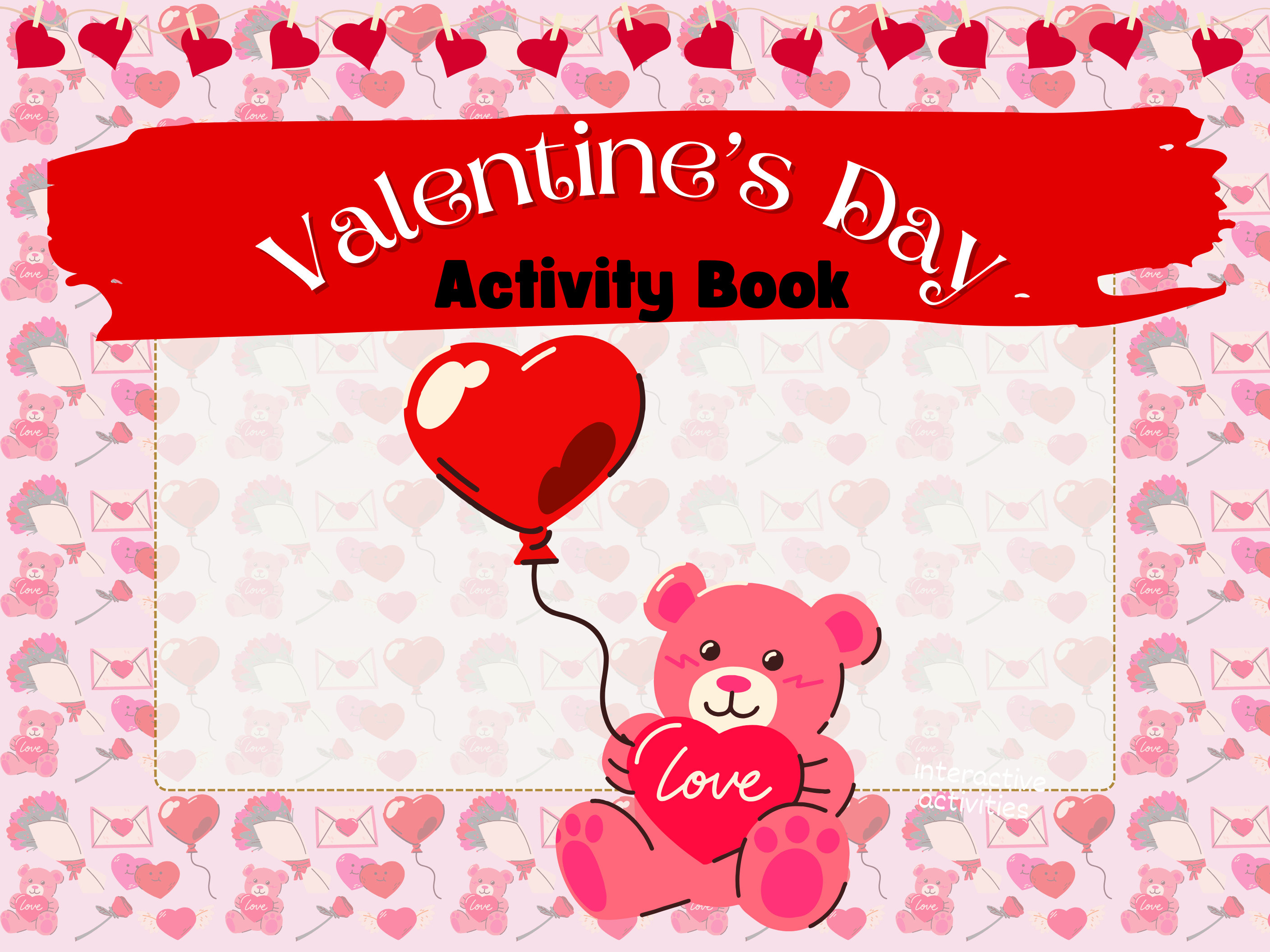 Preschool Valentine Activities | Preschool Worksheets, Toddler Busy ...