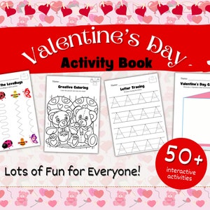 Preschool Valentine Activities | Preschool Worksheets, Toddler Busy ...