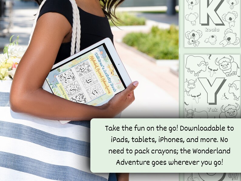 Alphabet Animal Adventures: Coloring Pages | Alphabet Worksheets ...