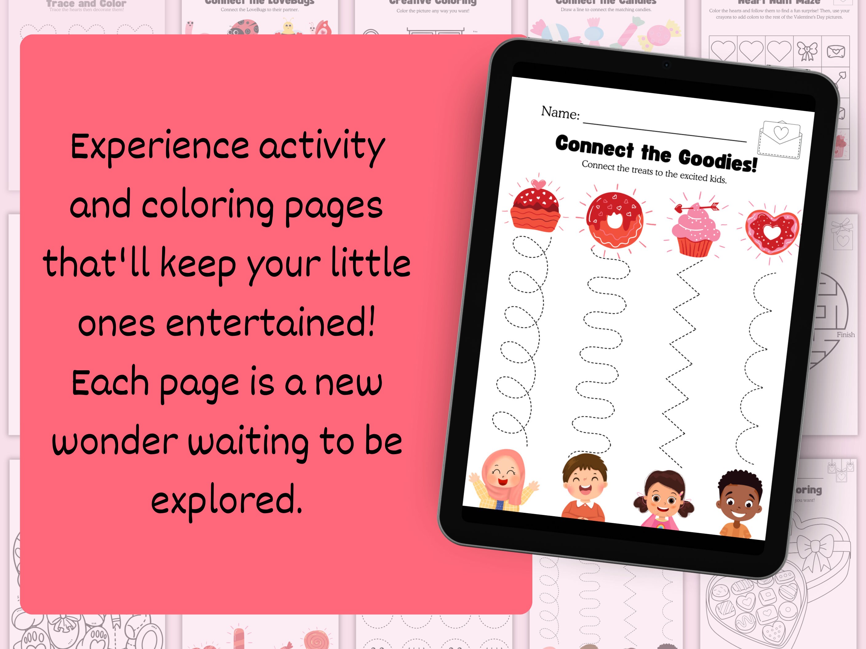 Preschool Valentine Activities | Preschool Worksheets, Toddler Busy ...