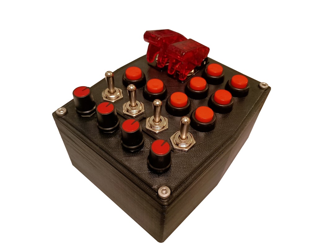 28 Function Button Box for Racing/flight Sims - Etsy