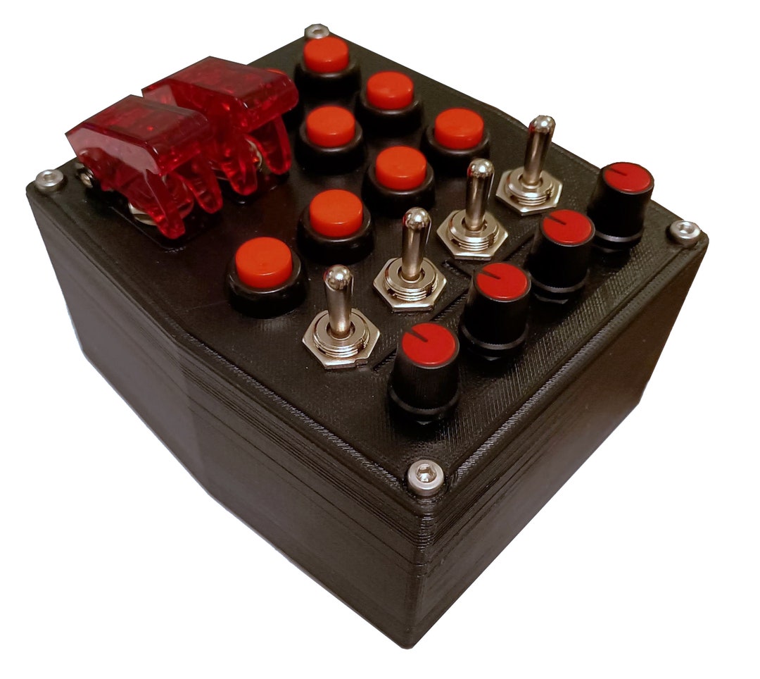 Custom Made Button Boxes for PC Racing/flight Sims - Etsy