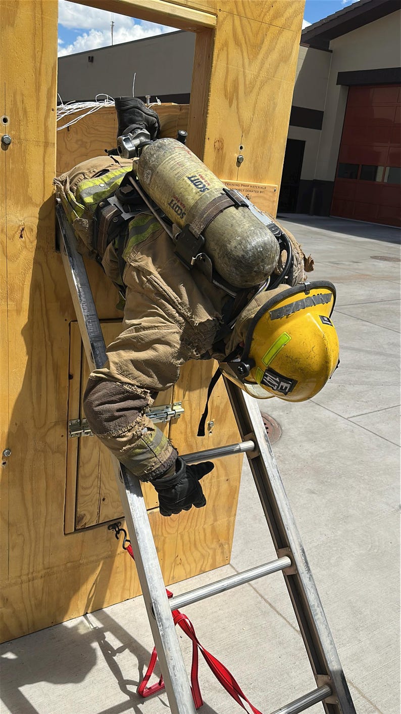Firefighters Training Prop With Denver Drill and Hose Pull. - Etsy