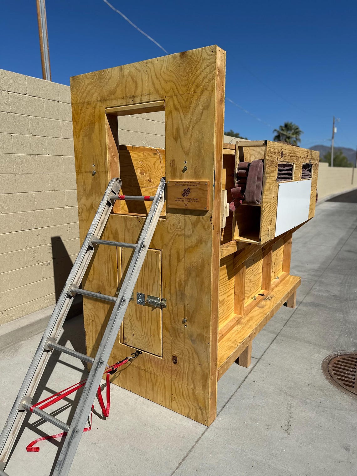 Firefighters Training Prop With Denver Drill and Hose Pull. - Etsy