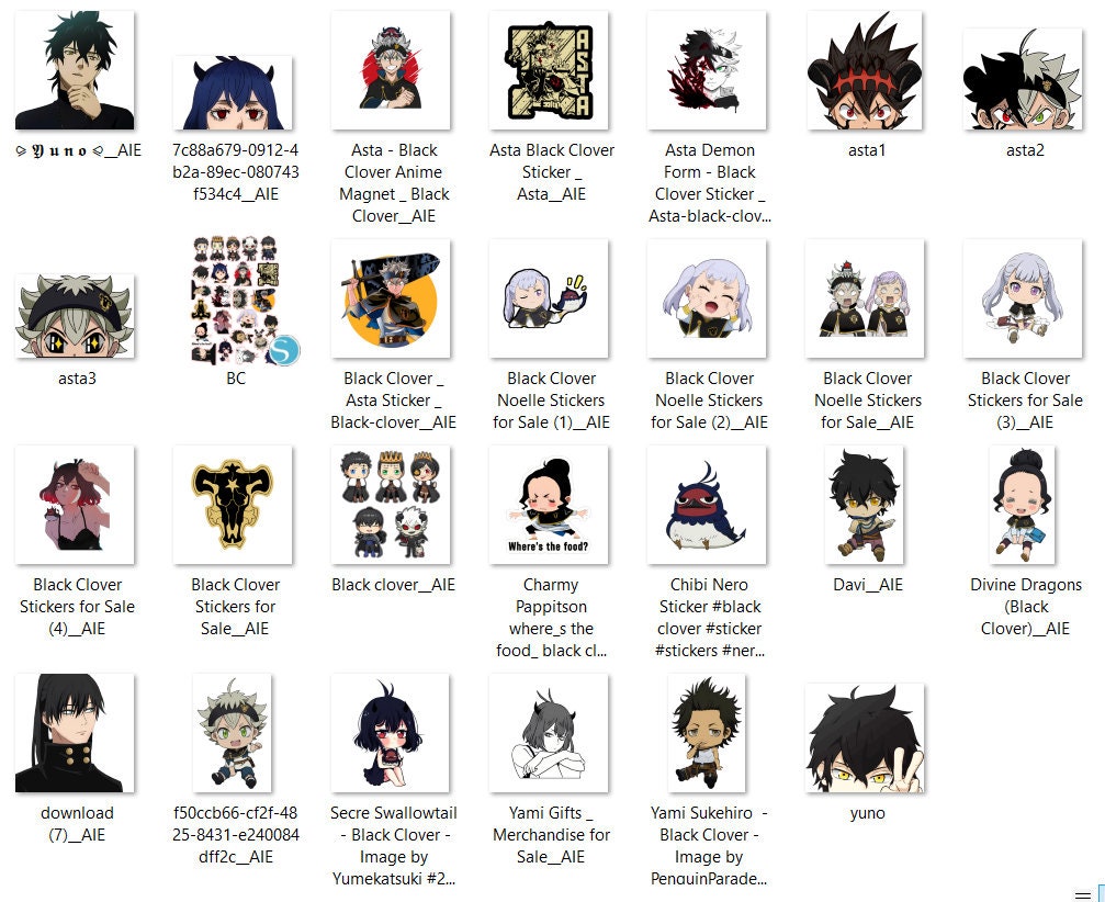 8gb+ Sticker Printable Anime Aesthetic Cute Stickers Ready to Cut - Etsy